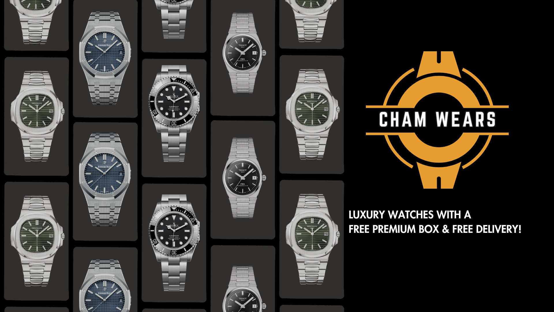 Cham Store | Premium Watches & Bike Gears – Cham Wears & Cham On Wheel